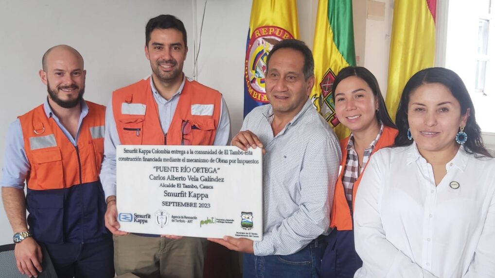 Se inauguró el “Puente sobre el río Ortega”, de la Vereda Seguengue, en ...